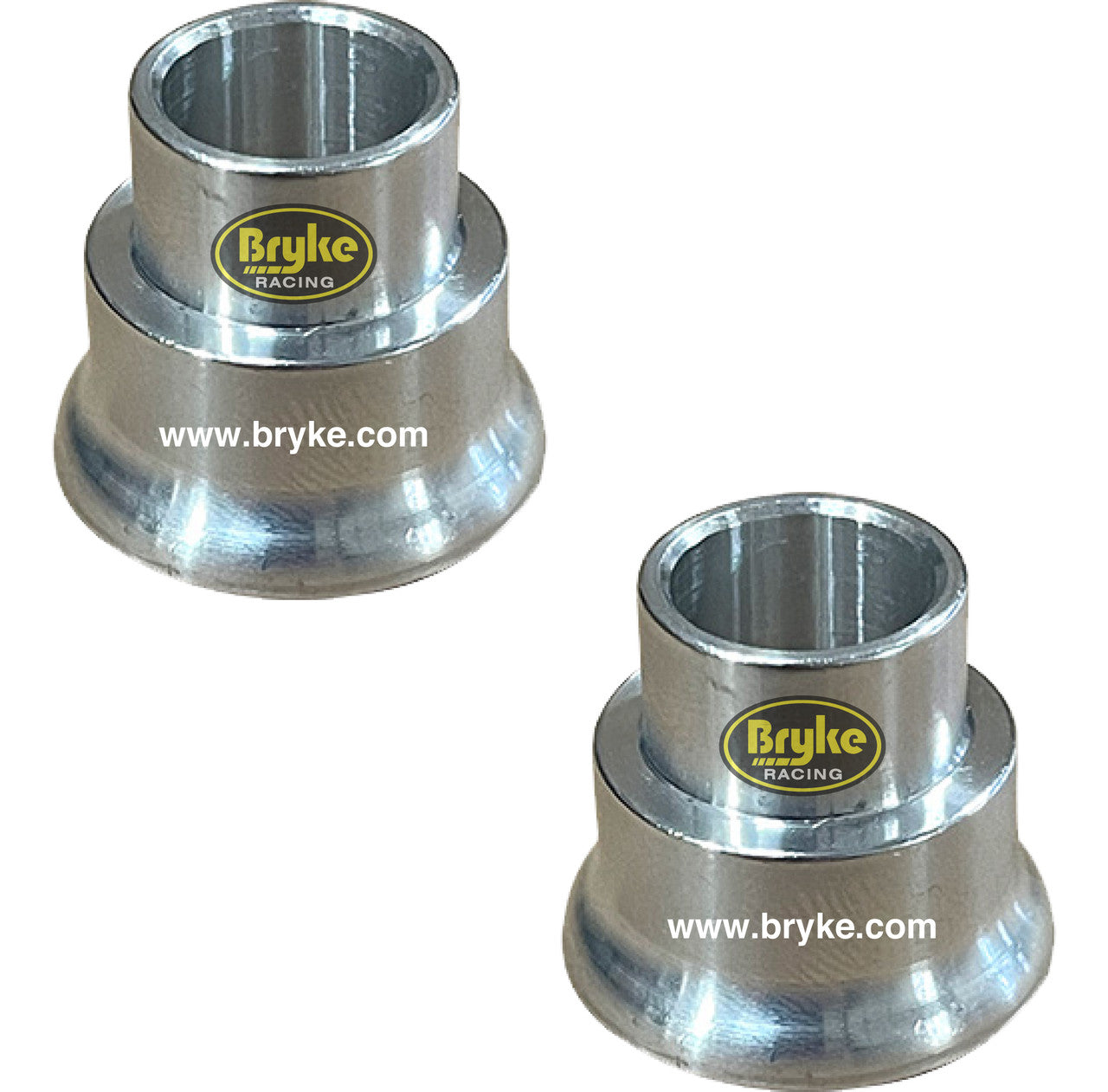 Rod End Reducer Spacers 5/8in to 1/2in with 1/2in spacer – Bryke Racing