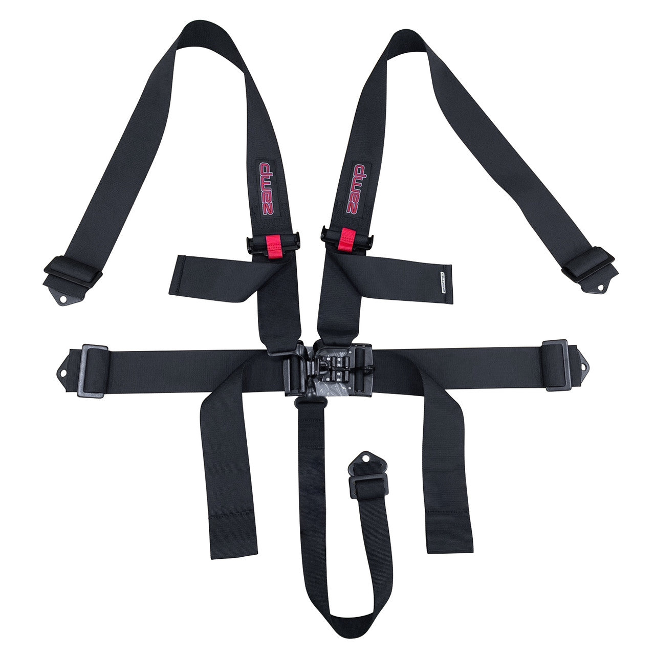 Zamp 5 Point Black Racing Harness – Bryke Racing