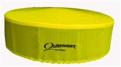 Outerwear Air Filter with Top Yellow 14x4 – Bryke Racing