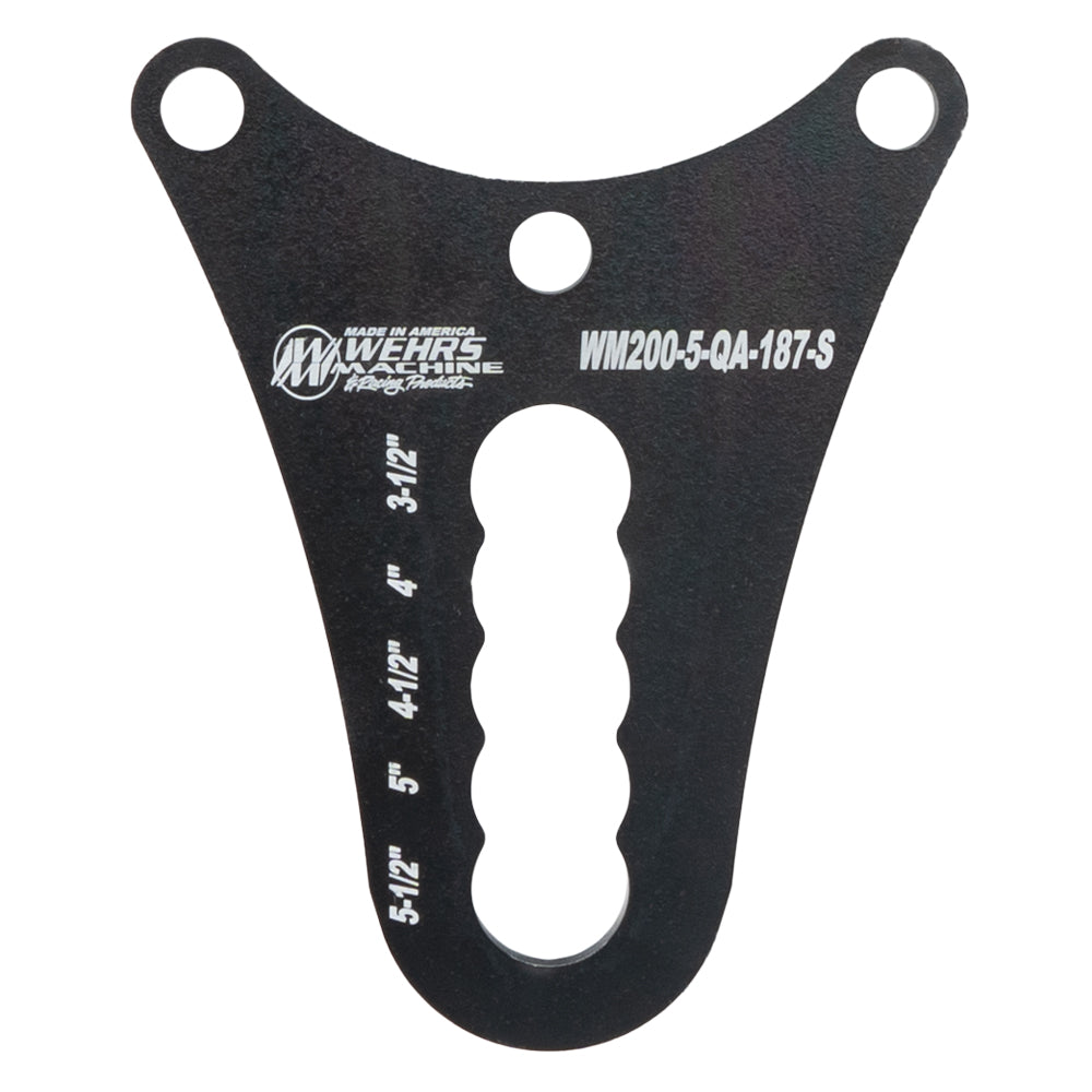 Straight Slot Double Shear 3/16" Plate – Bryke Racing