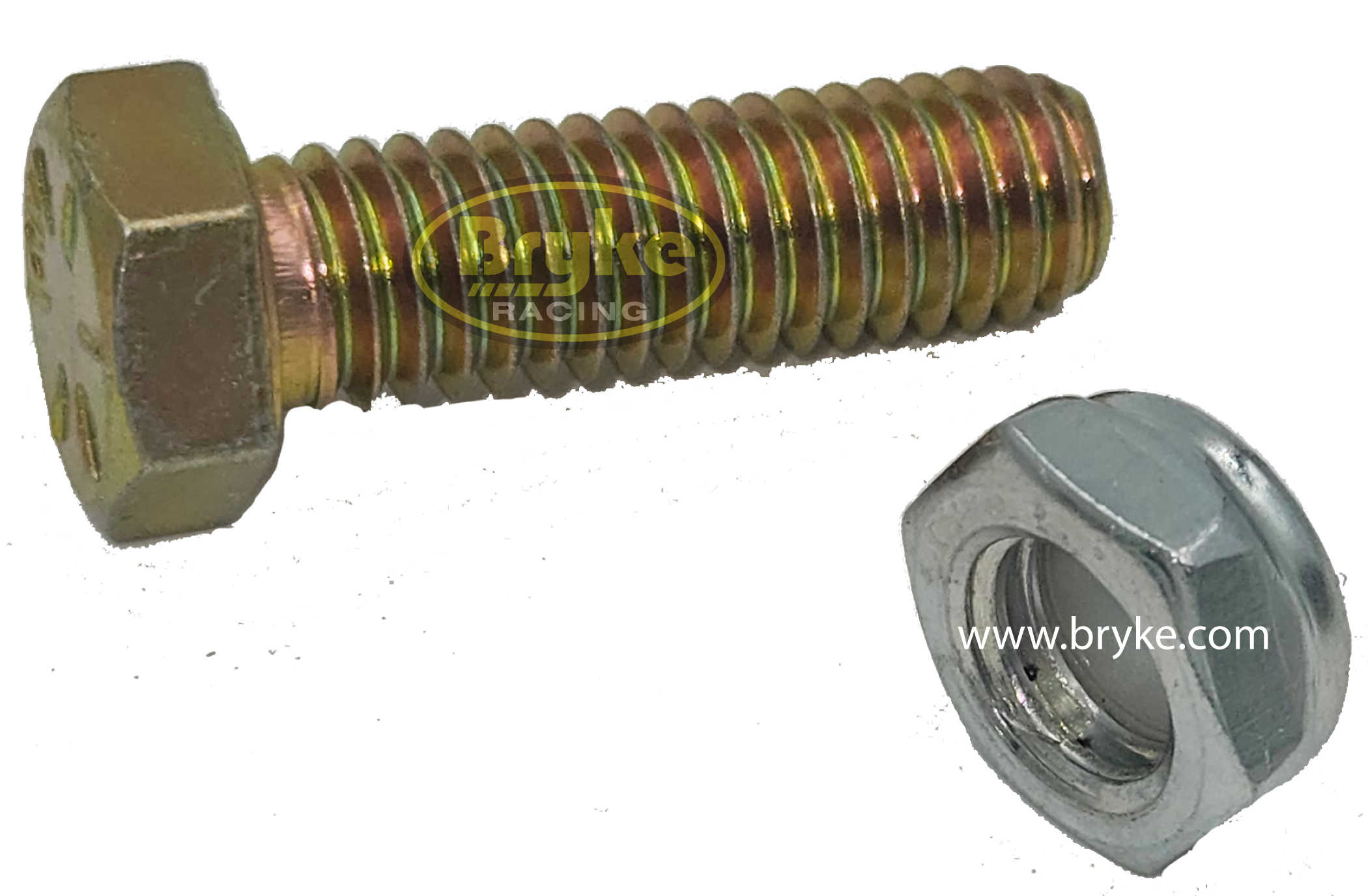 Bolt & Jam Nut Nylon for Clevis – Bryke Racing