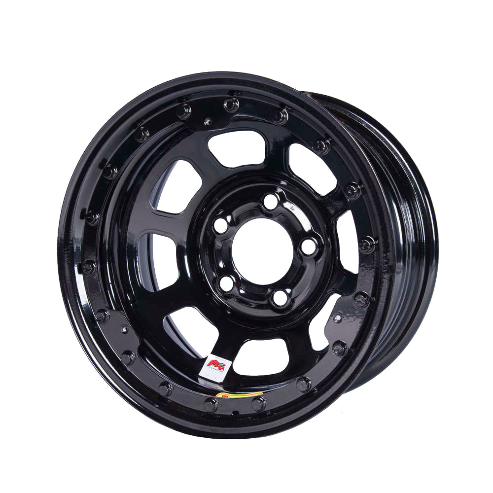 Bassett Wheel 15 x 8 Black Beadlock 5 on 5 – Bryke Racing
