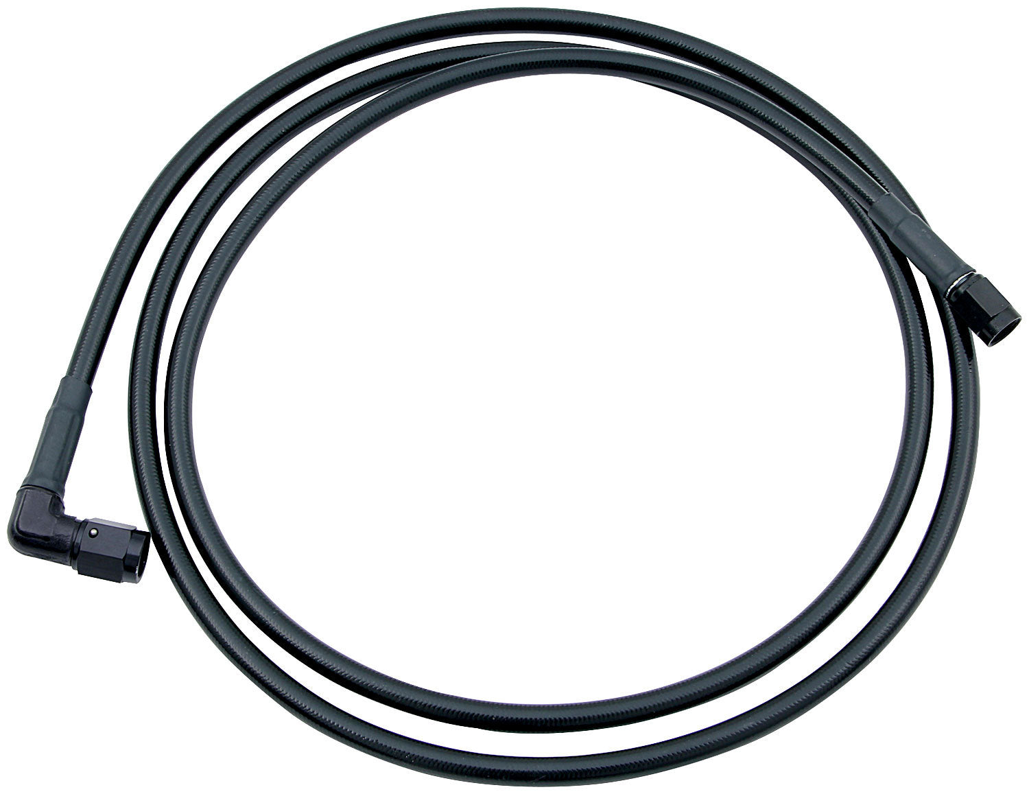 Coated Braided Brake Line 21in #3 90 Degree – Bryke Racing