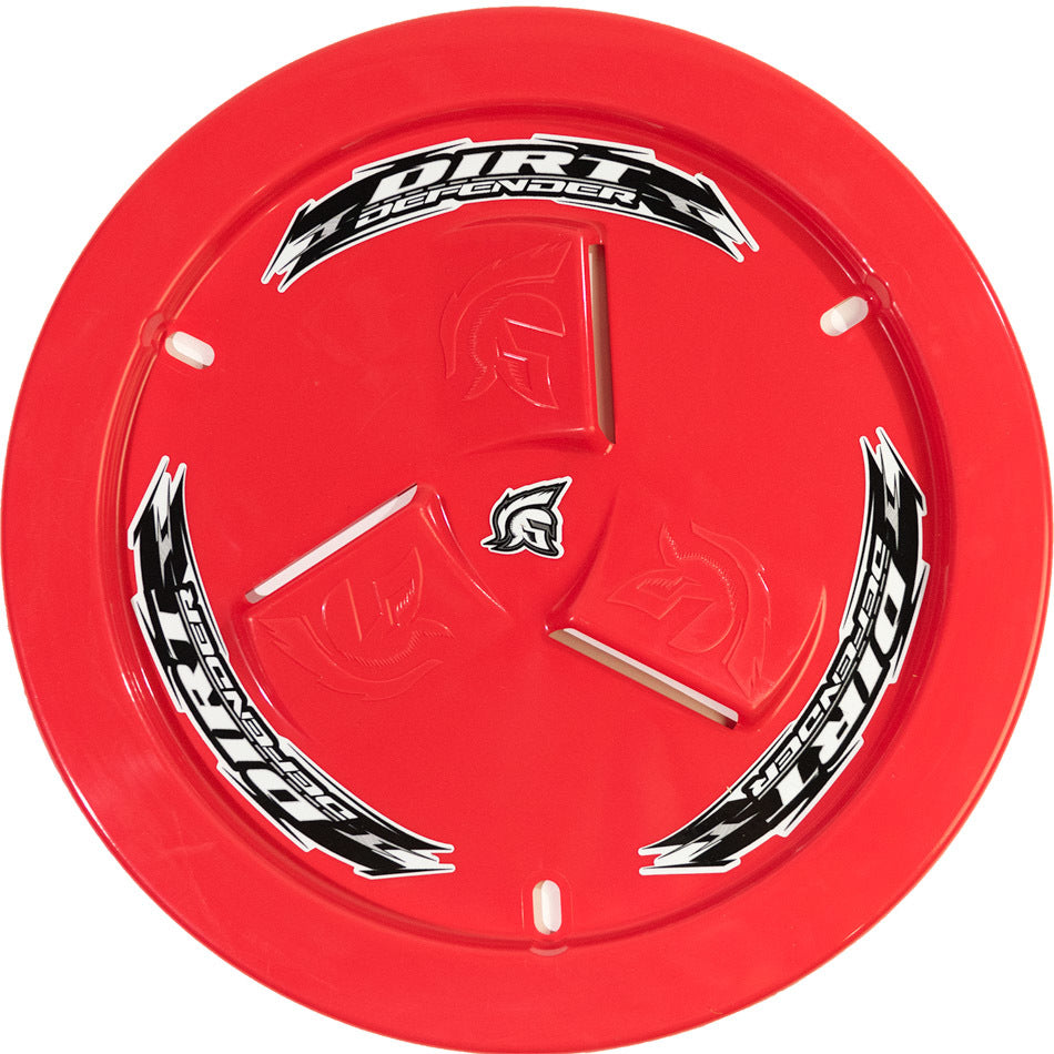 Dirt Defender Wheel Cover Vented Red – Bryke Racing