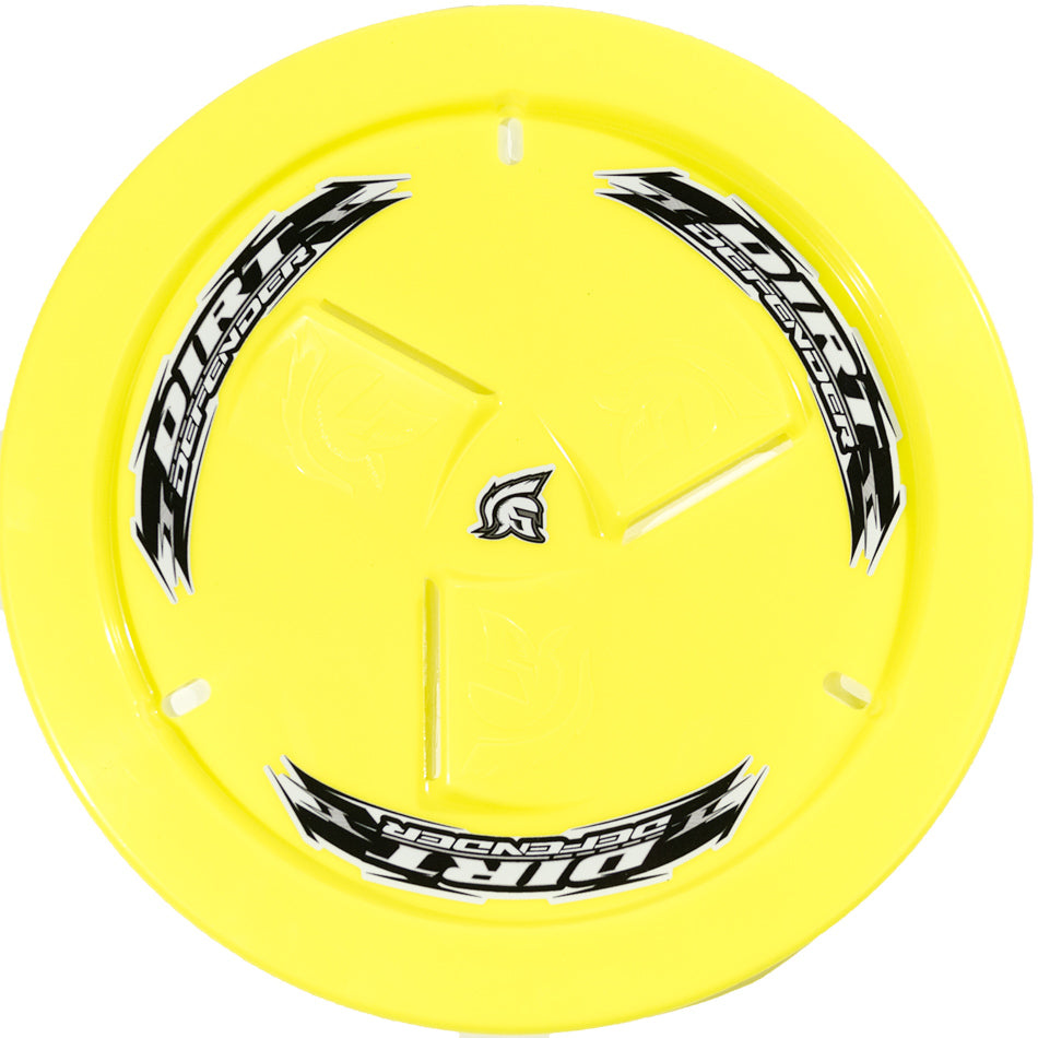 Dirt Defender Wheel Cover Vented Neon Yellow – Bryke Racing