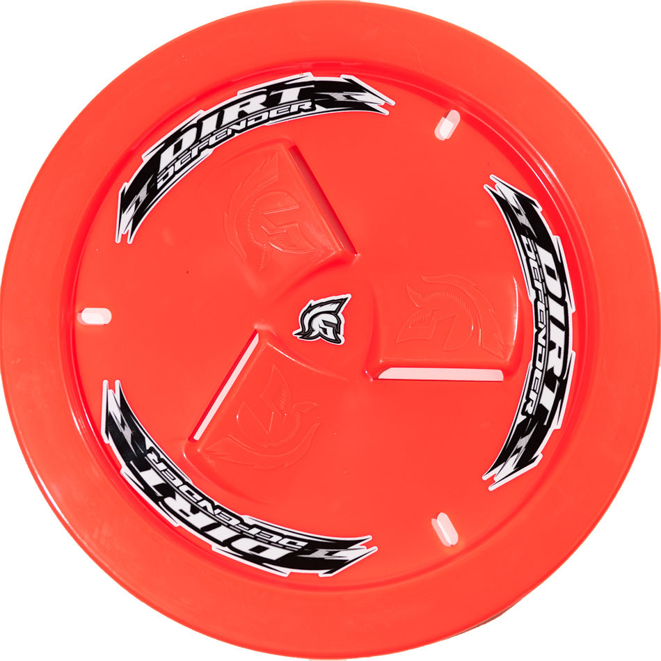 Dirt Defender Wheel Cover Vented Neon Red – Bryke Racing