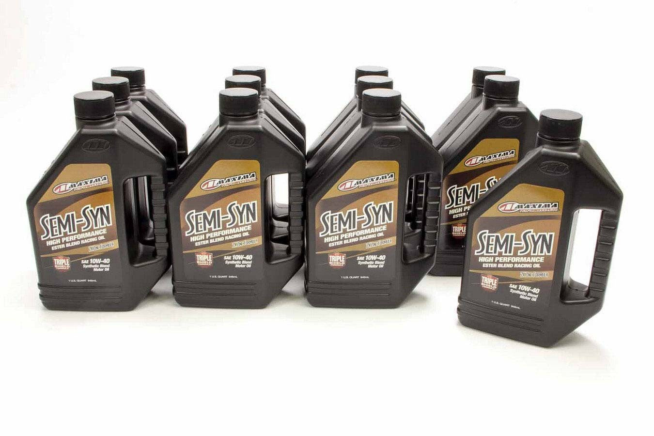 Maxima Oil 10W-40 Semi Synthetic Case of 12 – Bryke Racing