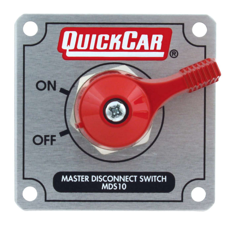QuickCar Master Disconnect Switch Silver – Bryke Racing