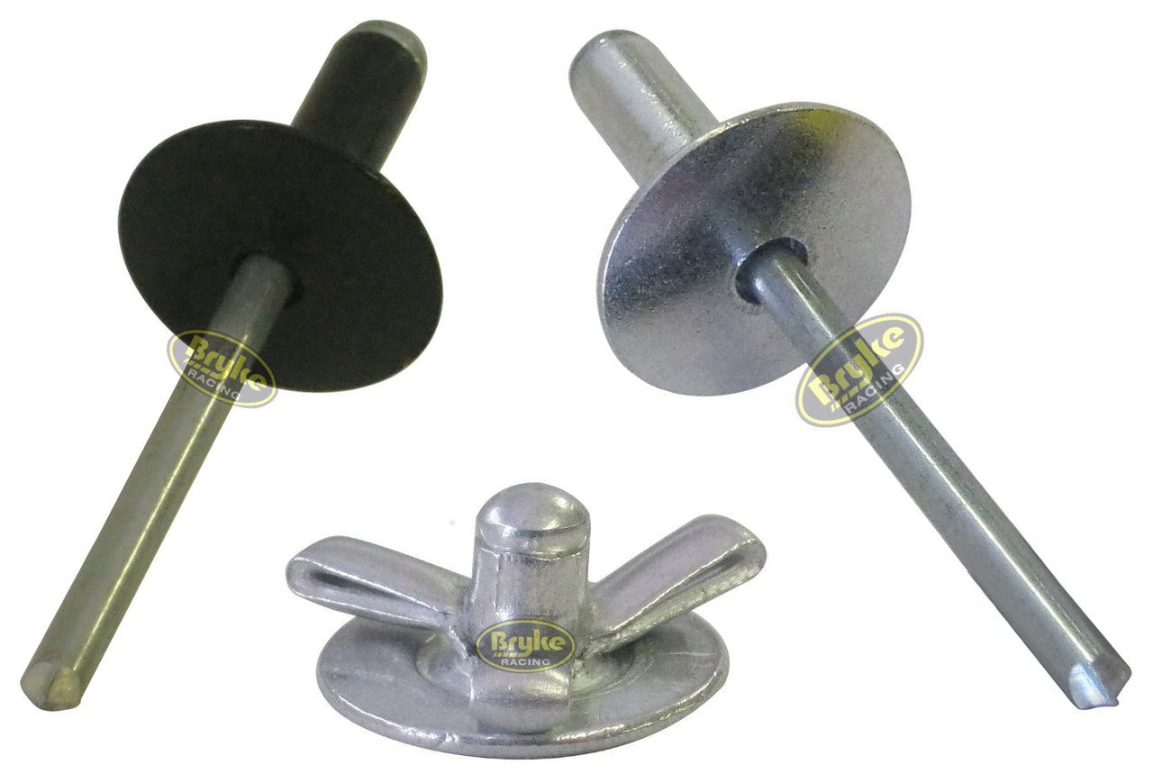 3/16 Large Head Exploding Rivets 250 count – Bryke Racing